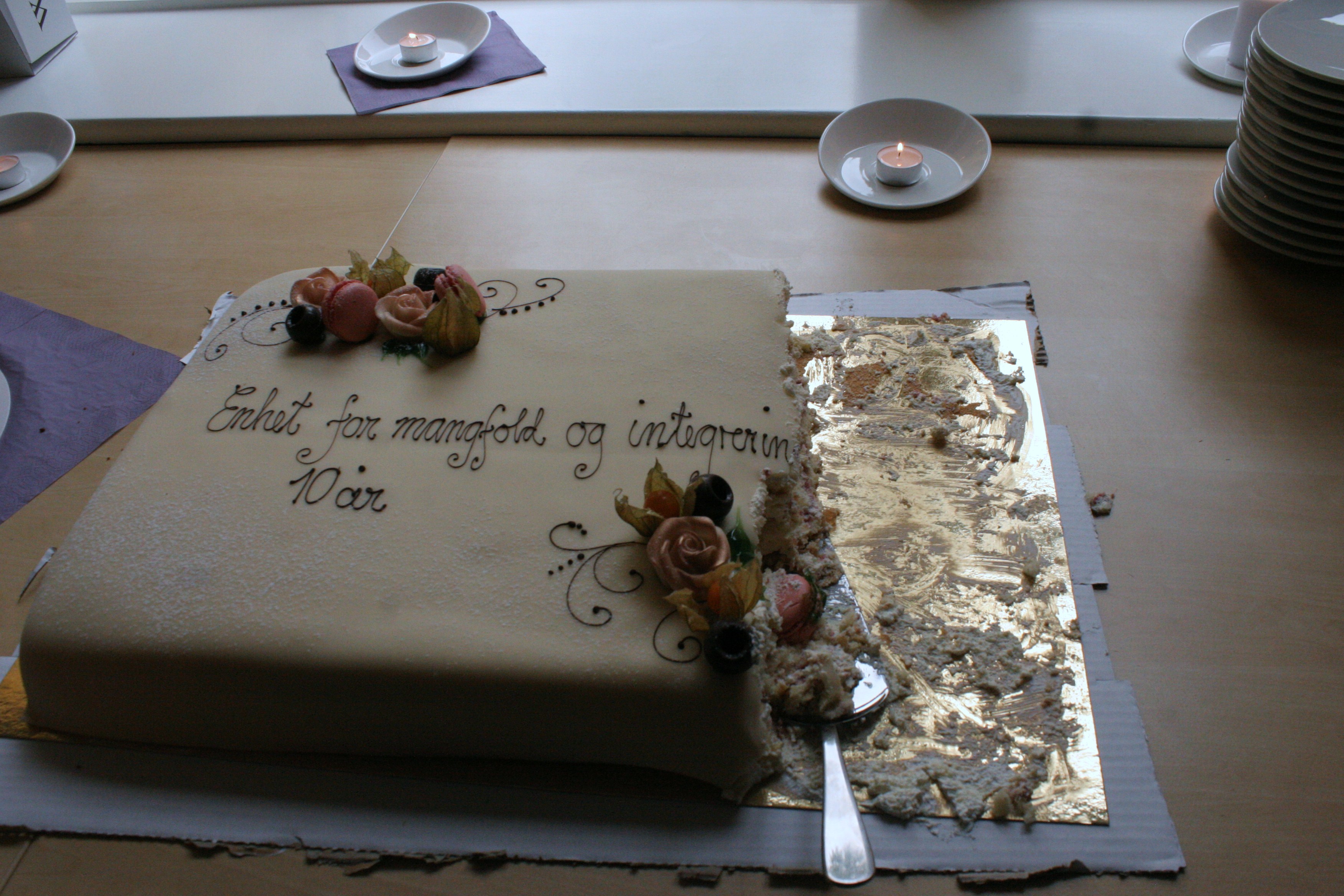 Tiårsfeiring med blikket rettet mot fremtiden